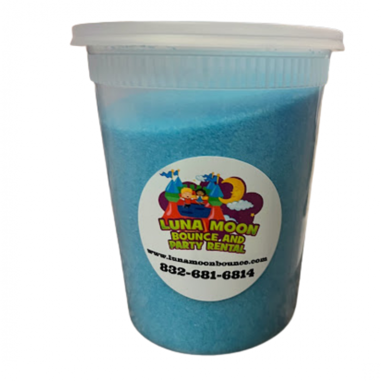 Cotton Candy 32 oz Blue Raspberry Floss sugar-EXTRA 30 servi - Luna ...