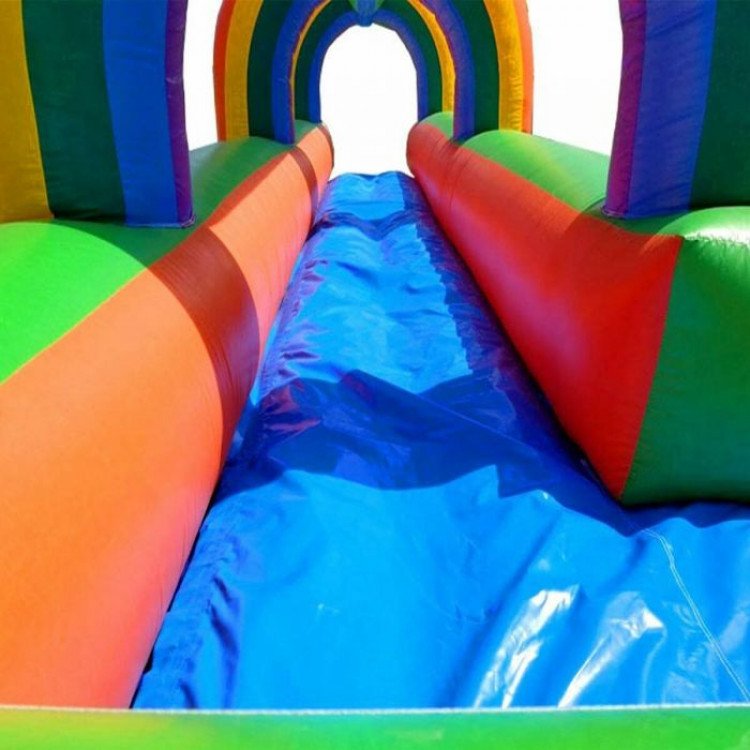 WET 25 foot Slip 'n Slide - Luna Moon Bounce and Party Rental Spring TX